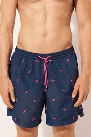 Calzedonia Bade-boxershorts Mit Muster Für Herren Formentera Blau