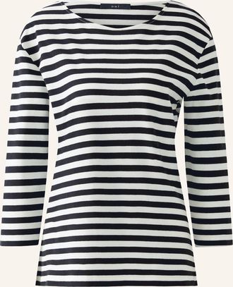 Oui Shirt Soleila Mit 3/4-Arm schwarz