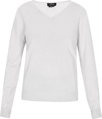 Usha Pullover Frauen hellgrau