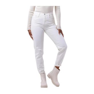 Calvin Klein Wei&szlig;e Mom Jeans - - Jeans - Damen - Wei&szlig; - W26