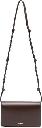 Jil Sander Femme, Sacs, Brun, Taille: ONE Size Sac bandouli&egrave;re Tangle