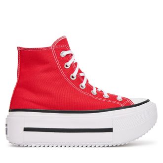 Converse Sneakers aus Stoff Converse Chuck Taylor All Star Lift Double Stack A15542C Rot