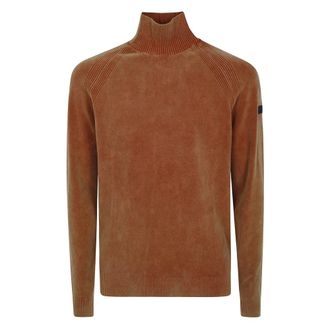 Roberto Ricci Design Velvet Techno Wash Rollkragenpullover aus Strick - - Knitwear - Herren - Braun - S