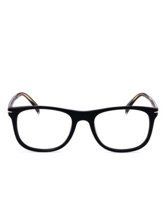 Eyewear by David Beckham lunettes de soleil &agrave; monture rectangulaire - Noir