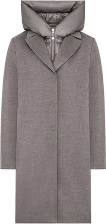 Duno Femme, Manteaux, Gris, Taille: 40 FR Manteau Artemide