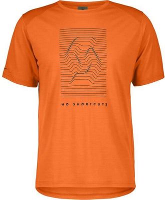 Scott Herren Hemd SCO Tee Ms Defined Merino Graphic SS