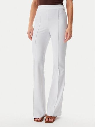 Guess Stoffhose W4YB01KCBO2 Wei&szlig; Slim Fit