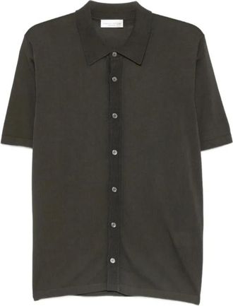 Roberto Collina Homme, Chemises, Brun, Taille: L Shirt SS