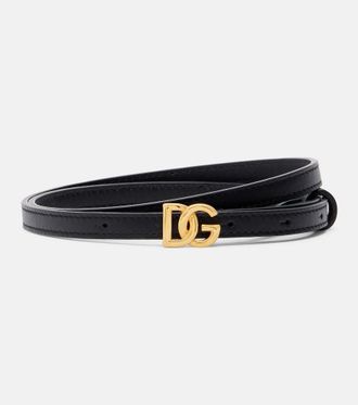 Dolce & Gabbana Ceinture DG en cuir