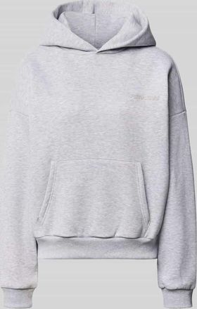 Review Relaxed Fit Basic Hoodie in grau melange