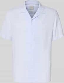 Calvin Klein Regular Fit Freizeithemd aus Leinen-Lyocell-Mix