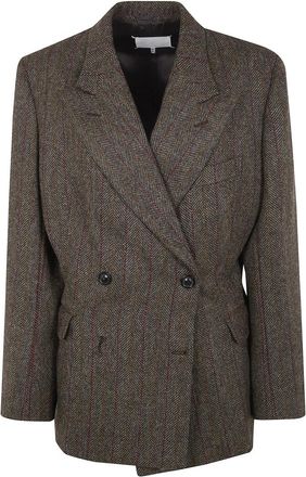 Maison Margiela Femme, Vestes, Brun, Taille: 38 FR Blazers