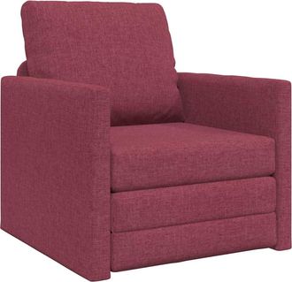 Generic Schlafsofa, Stoff Schlanker, Langlebiger Samt-Innenraum, Umwandelbarer Couch, Modernes Schlafsofa, Kompaktes Lounge, Vielseitiger Wohnraum (Weinrot 12