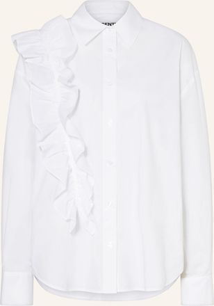 Essentiel Hemdbluse Ibody Mit Rüschen weiss