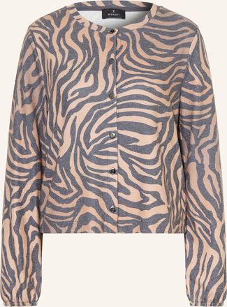 Monari Monari Jerseyjacke braun