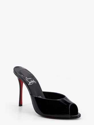 Christian Louboutin Womens Sandals Me Dolly Patent Leather Black
