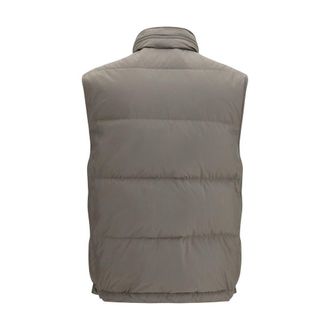 Brunello Cucinelli Padded Polyester Gilet - Gray