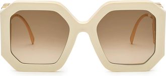 Philipp Plein Femme, Accessoires, Beige, Taille: ONE Size Diva Lunettes de soleil