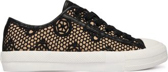 Guess Sneakers aus Stoff Guess FLJCR2 FAP12 Schwarz