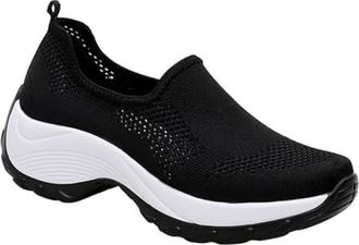 IFUNDOM Chaussures de Running Femme Respirantes Mesh Confortables et Durables Chaussures de Marche Outdoor L&eacute;g&egrave;res pour Randonn&eacute;e et Exercice Design S&eacute;chant R