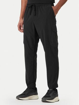 HUGO BOSS Stoffhose T_Urbanex-CargoLight 50508339 Schwarz Tapered Fit
