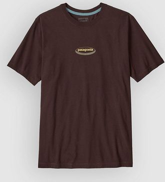 Patagonia 95 Oval Logo T-Shirt heliotropic