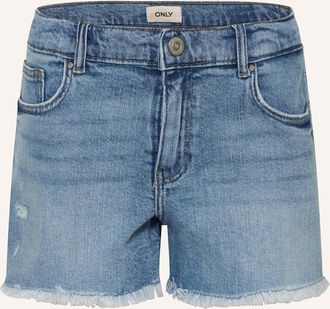 Only Jeansshorts blau