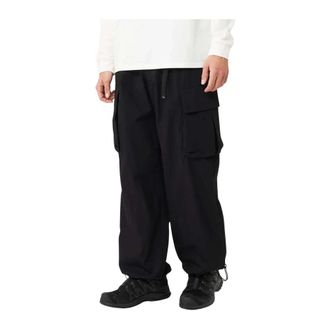 Gramicci Technische Cargo Weite Hose - - Trousers - Herren - Schwarzk - S