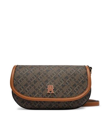 Tommy Hilfiger Handtasche Th Monoplay AW0AW19172 Schwarz