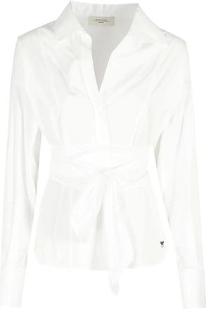 Max Mara Damen, Blusen & Hemden, Wei&szlig;, LGr&ouml;&szlig;e