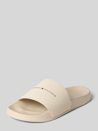 Tommy Hilfiger Badeslipper mit Label Print