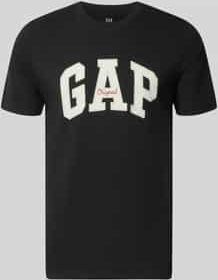GAP T-Shirt mit Logo und Rundhalsausschnitt