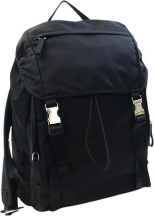 Prada unisex, Pre-owned, Noir, Taille: ONE Size Sac &agrave; dos Vintage Pre-owned