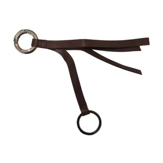 Costume National Femme, Sacs, Brun, Taille: ONE Size Tassel Porte-cl&eacute;s en cuir