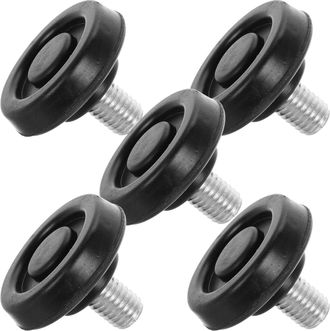 DOITOOL NUOBESTY 5 St&uuml;ck Teiliges M&ouml;bel Nivellierf&uuml;&szlig;e f&uuml;r Friseurst&uuml;hle Langlebige Ergonomisch Geformte Stuhlf&uuml;&szlig;e mit Rutschfestem Griff Vielseitig Einsetzbar