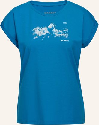 Mammut Mammut T-Shirt Mountain blau