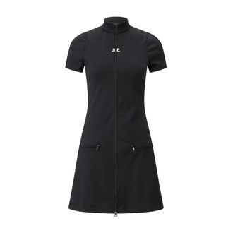 Courr&egrave;ges Slim-Fit Minikleid - - Dresses - Damen - Schwarzk - M