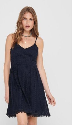 Only Coctailkleid 15204799 Dunkelblau Regular Fit