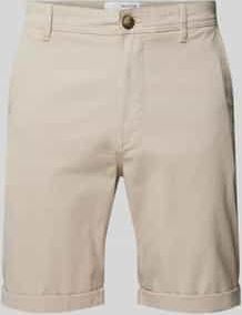 Selected Slim Fit Shorts mit Strukturmuster Modell LUTON