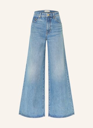 Ulla Johnson Ulla Johnson Wide Leg Jeans Zephyr blau
