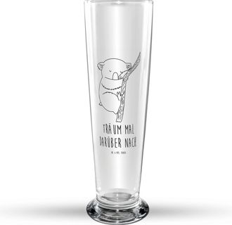 Mr. & Mrs. Panda Bierglas Koalabär - Geschenk, Bierkrug, Bier Glas, Modern, Pintglas, Traum, Schlafzimmer, Weizenglas, Träumen, Lustige Sprüche, Koala, Bär, schlafen, 