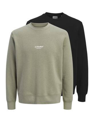 Jack & Jones Jjesoho Sweat Crew Neck 2Pk Mp