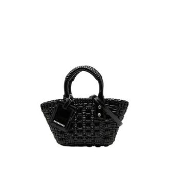 Balenciaga Pre-owned Sac Bandouli&egrave;re Tress&eacute; - Femme - Pre-owned - Noir - Taille: ONE Size