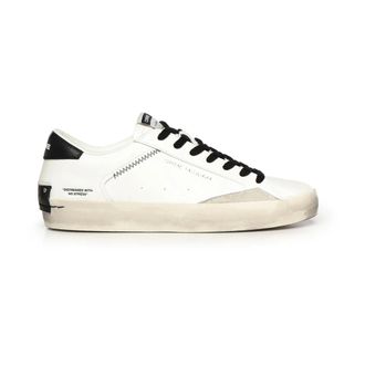 Crime London Homme, Chaussures, Blanc, Taille: 46 EU Baskets Effet Vieilli