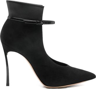 Casadei escarpins à bout pointu 100 mm - Noir