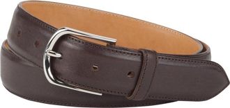 Kreis 2-lagiger G&uuml;rtel aus Vachetteleder, bombiert in