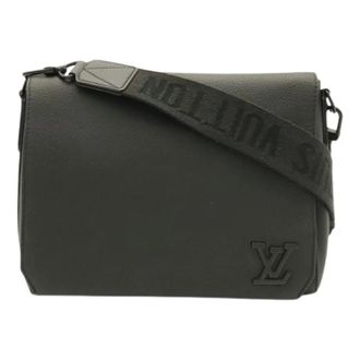 Louis Vuitton Pre-owned Aerogram Takeoff Leather Shoulder Bag - - Pre-owned - Damen - Schwarzk - ONE SIZE