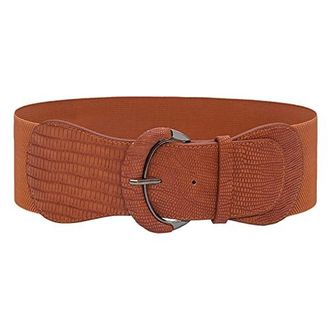Generic Ceinture Femme Grande Taille - Ceinture &Eacute;l&eacute;gante pour Femme Accessoire Mode Polyvalent pour Robe et Manteau Tendance