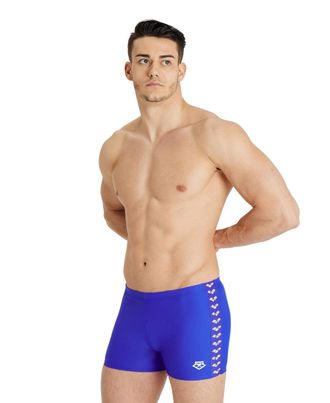 Arena Herren Mens Icons Swim Solid Badehosen Shorts, Neon Blue, 6 EU