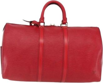 Louis Vuitton unisex, Pre-owned, Rouge, Taille: ONE Size Sac Week-end Pre-owned